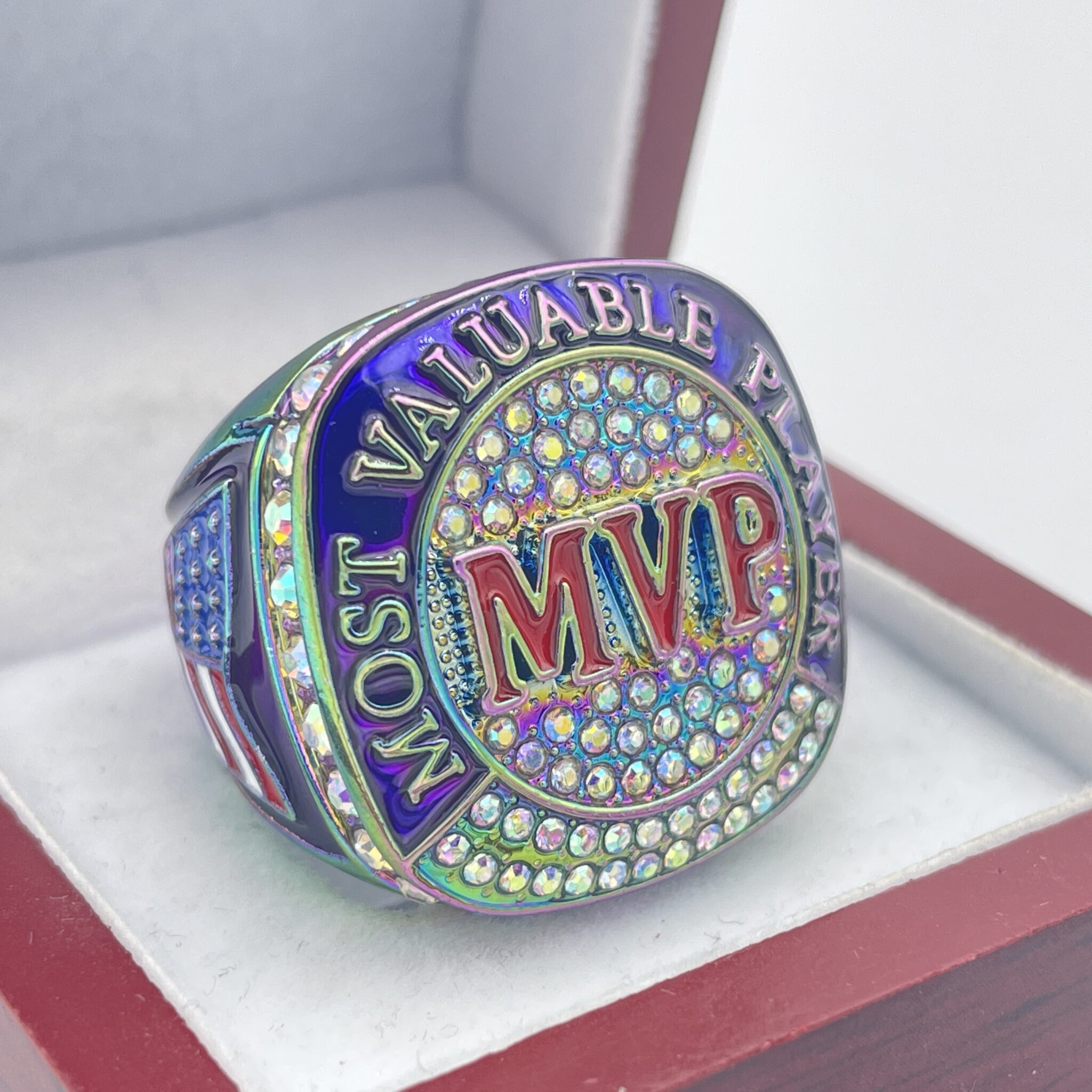 MVP ALL SPORT RING - RAINBOW BODY, PRISMATIC STONE (Item #53-17 ...