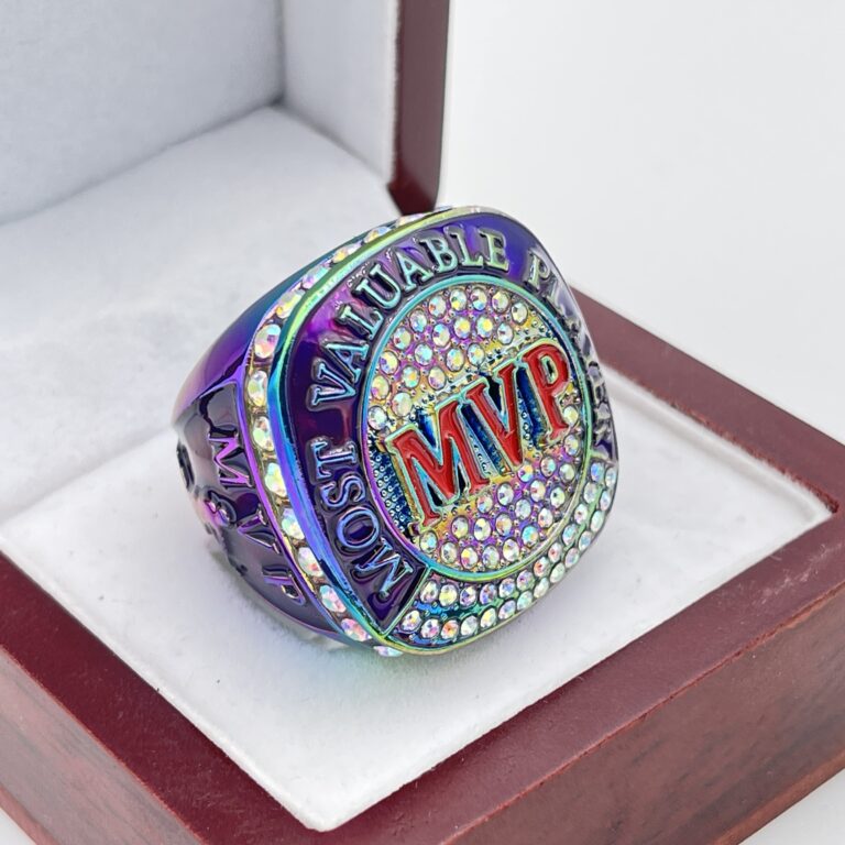 MVP BASEBALL/SOFTBALL RING - RAINBOW BODY, PRISMATIC STONE (Item #53 ...