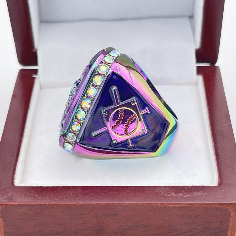 MVP BASEBALL/SOFTBALL RING - RAINBOW BODY, PRISMATIC STONE (Item #53 ...