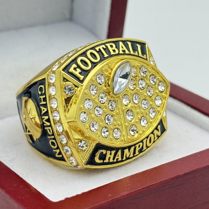 CLASSIC FOOTBALL CHAMPION RING - GOLD BODY (Item #51-116) - Discount ...