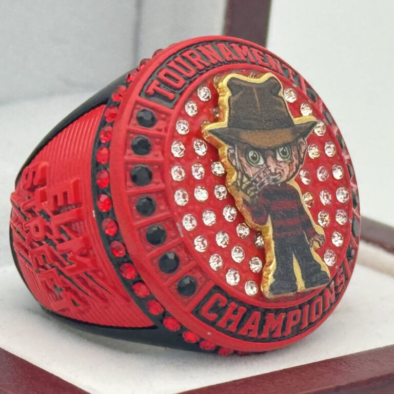 FREDDY KRUEGER CHAMPION RING - BLACK BODY (ITEM #43-16) - Discount ...